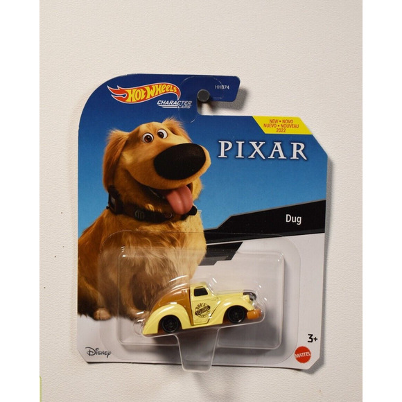 Hot Wheels | Toys | Hot Wheels Pixar Dug Character Car Diecast 64 ...